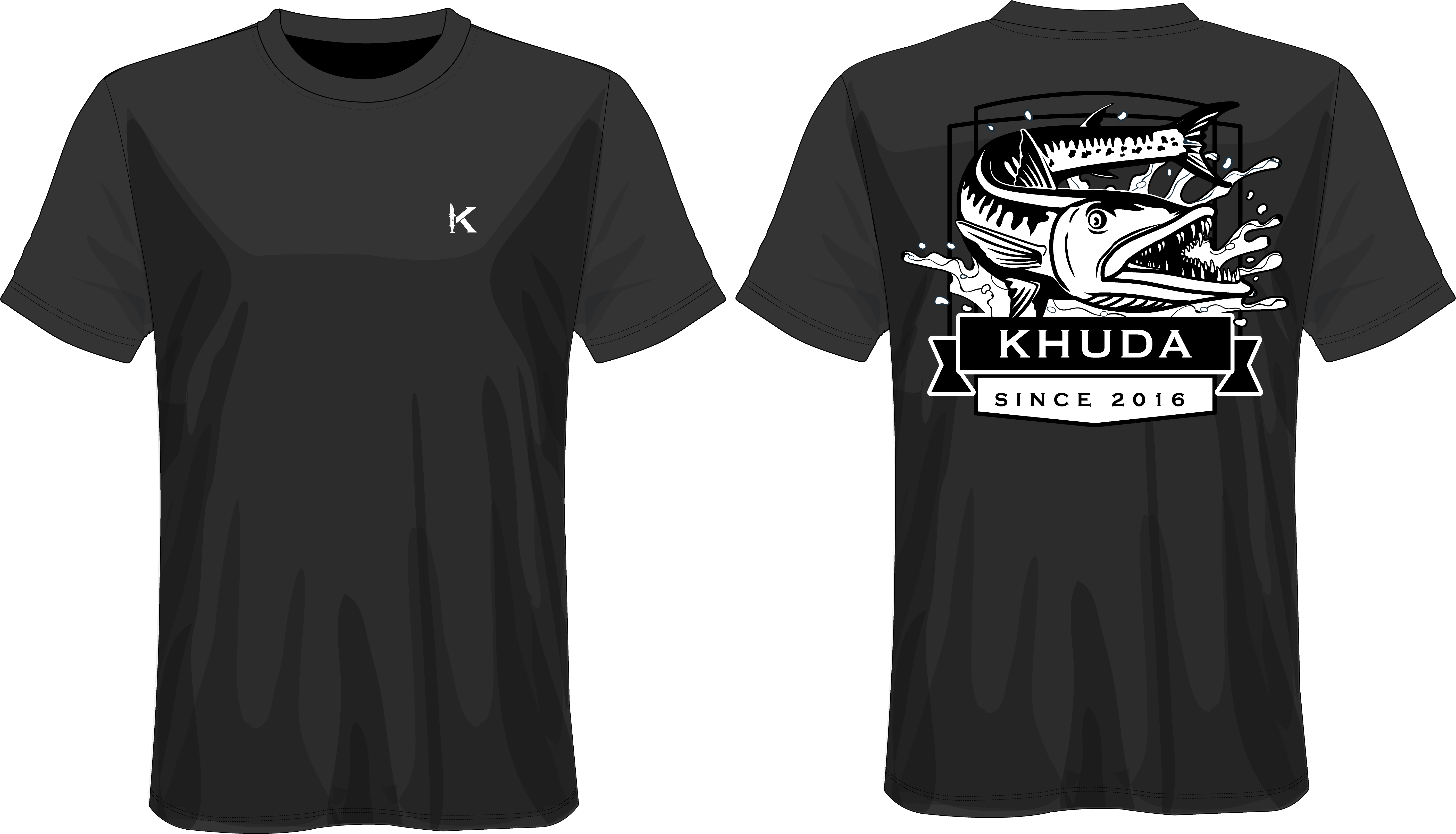 Camiseta Hombre Classicfit Negra Ref Barracuda Escudo – KHUDA ONLINE SHOP